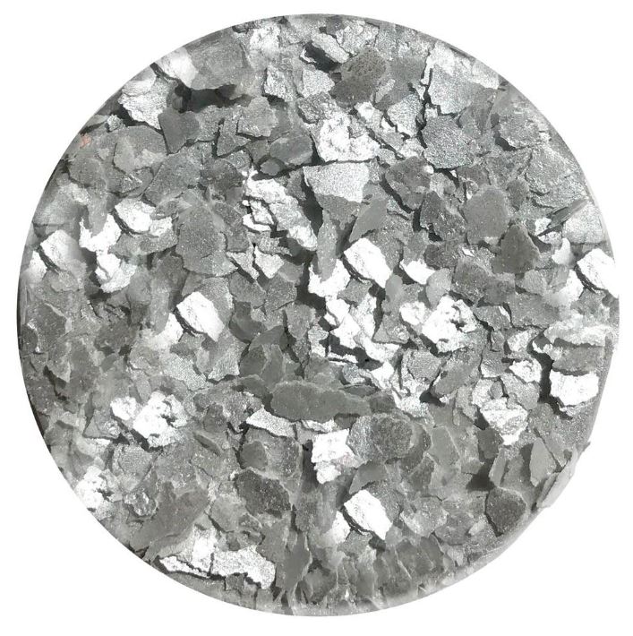 Köp Crystal Candy Ätbara glitterflakes Silver Moon | Snabb leverans